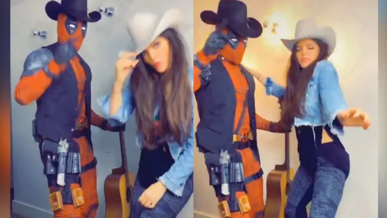 Ana Bárbara y Deadpool se echan un bailecito y cantan ‘Mi corazón ...