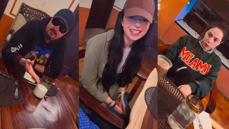 Ángela y Aneliz Aguilar hicieron una rosca de Reyes y su papá se ‘burla ...