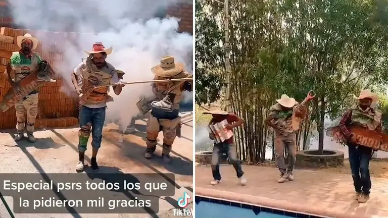 Los Reyes de la Mezcla: Los albañiles que se hicieron virales bailando ...