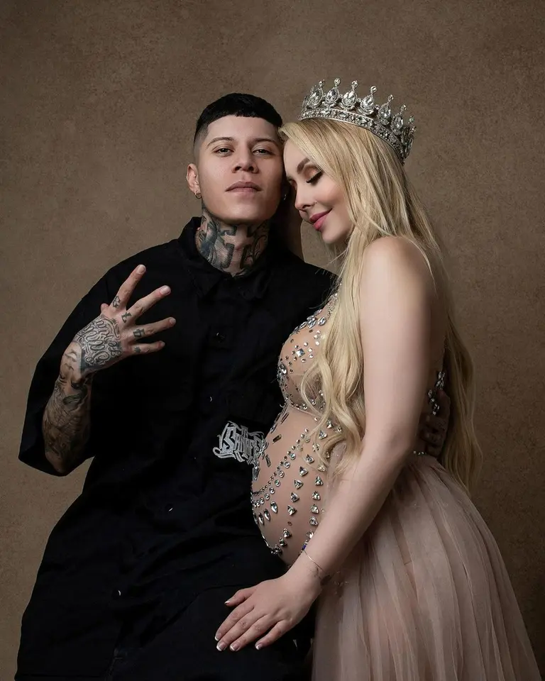 Santa Fe Klan: Maya Nazor publica adorable foto con el rapero y su bebé ...