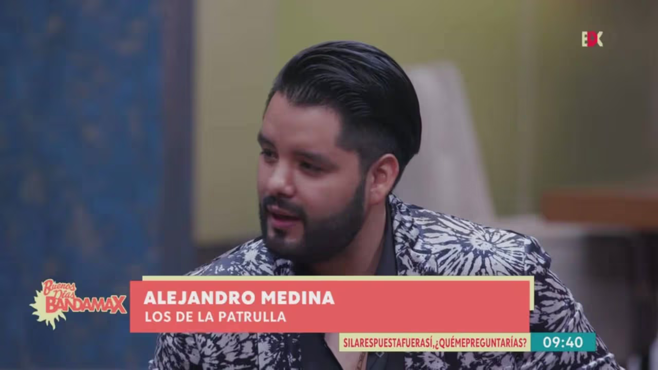 Alejandro Medina explica por qué decidió unirse a Los de la Patrulla y ...